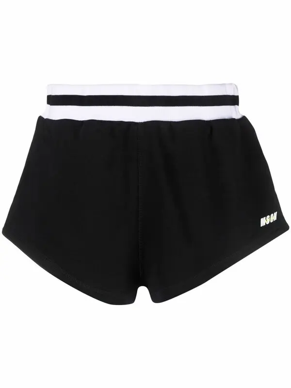 MSGM Logo-print Track Short