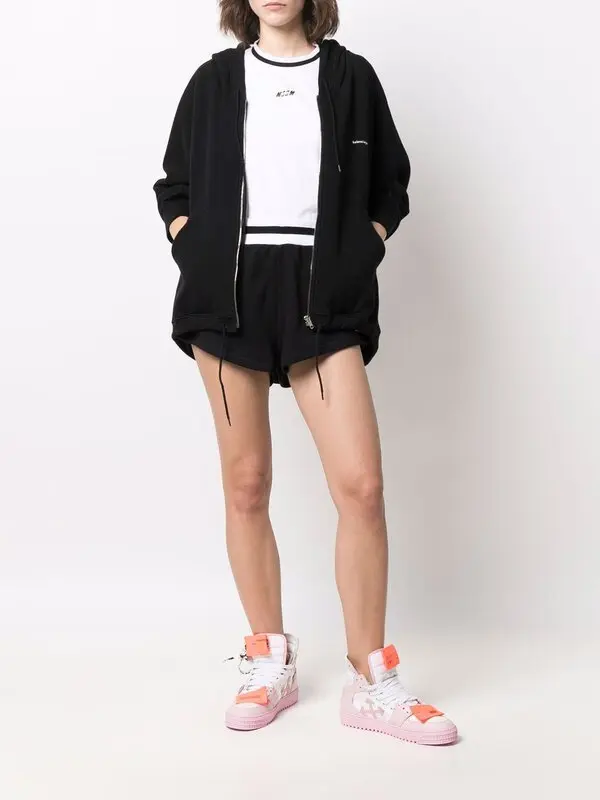 MSGM Logo-print Track Short