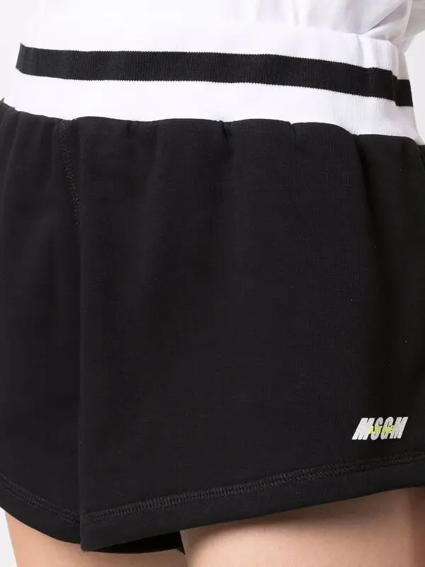 MSGM Logo-print Track Short