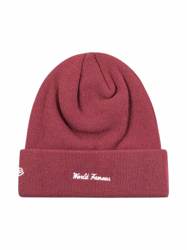Supreme X New Era Box Logo Knitted Beanie - Brown