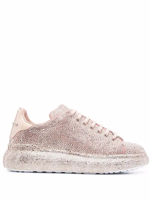 Philipp Plein Runner Full-strass Sneakers - Pink