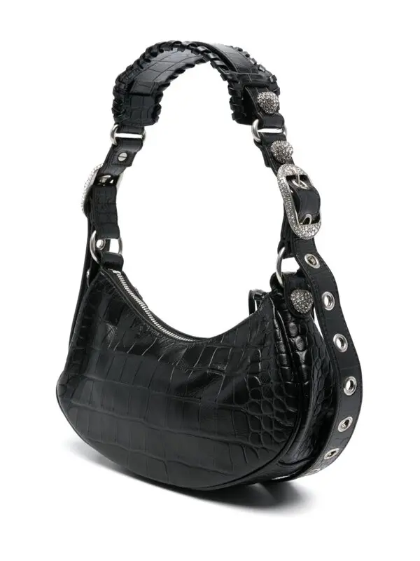 Balenciaga Le Cagole Xs Shoulder Bag - Black