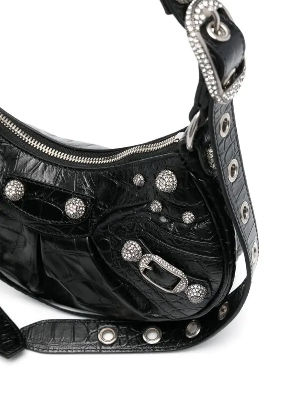 Balenciaga Le Cagole Xs Shoulder Bag - Black