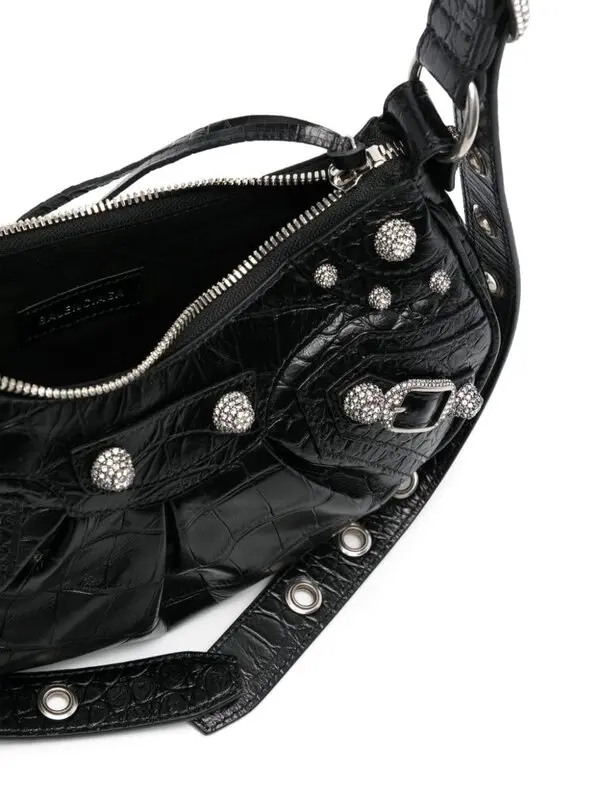Balenciaga Le Cagole Xs Shoulder Bag - Black
