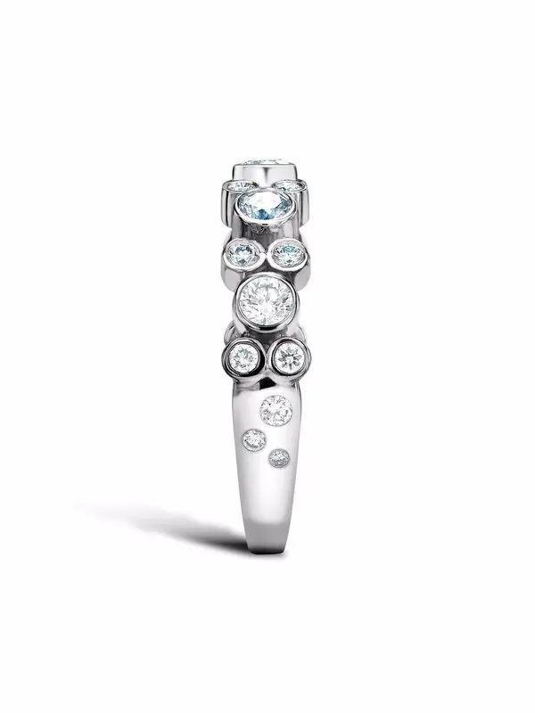 PRAGNELL 18kt White Gold Diamond Band Ring