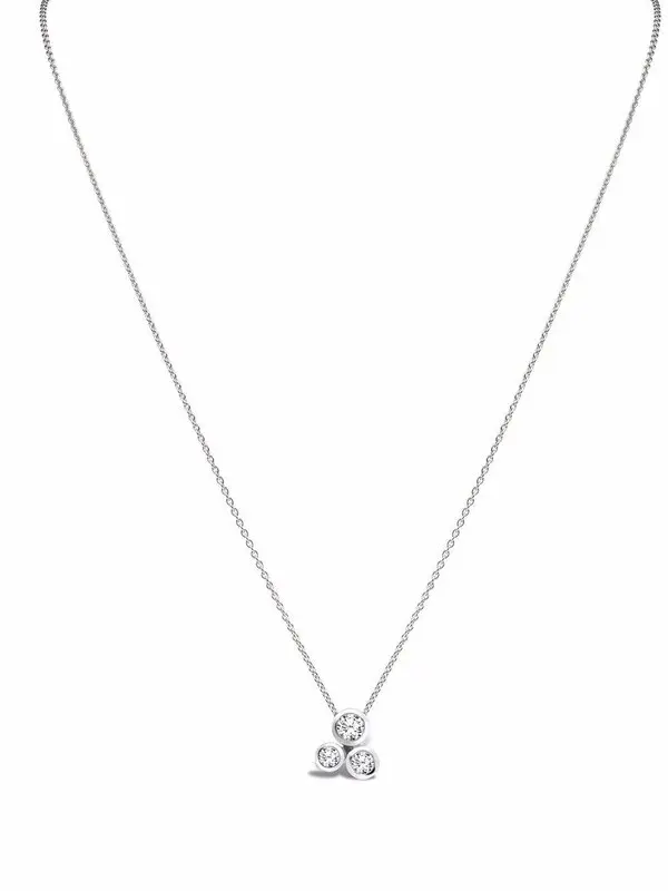 PRAGNELL 18kt White Gold Diamond Chain Necklace