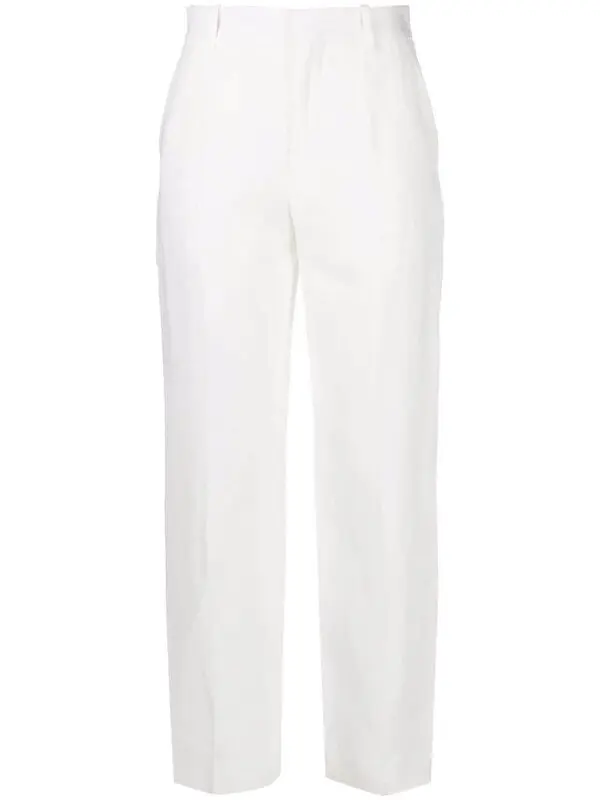 Chloé High-waisted Straight-leg Trousers