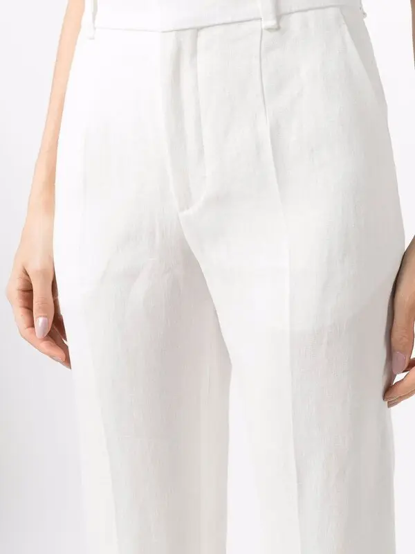 Chloé High-waisted Straight-leg Trousers