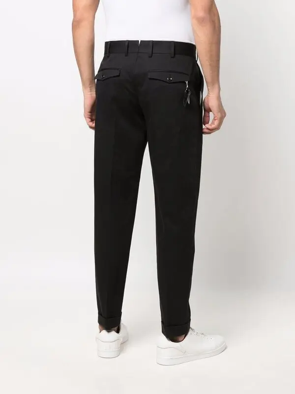 PT TORINO Slim-cut Chinos - Black