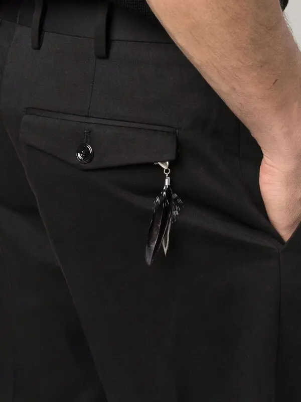 PT TORINO Slim-cut Chinos - Black