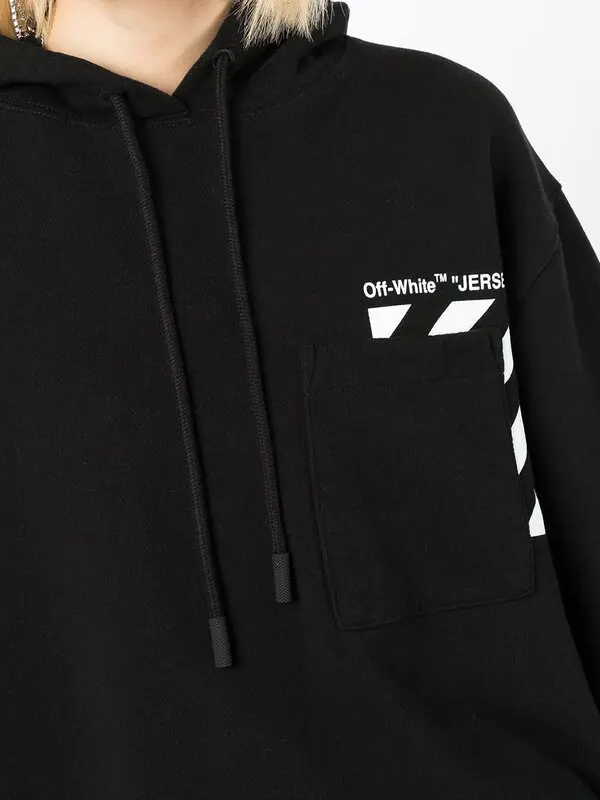 Off-White Logo Print Hoodie