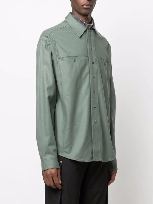 QASIMI Chest-pocket Longsleeved Shirt