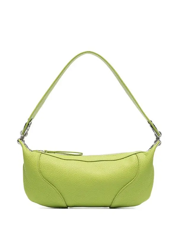 By Far Amira Panelled Shoulder Bag - Green