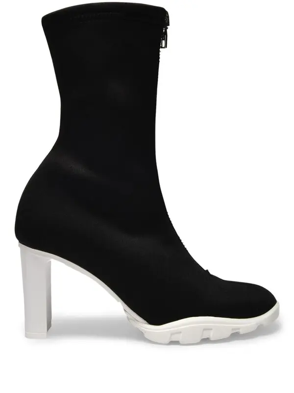 Alexander McQueen Scuba 85 Boots - Black