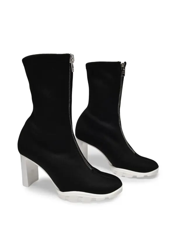 Alexander McQueen Scuba 85 Boots - Black