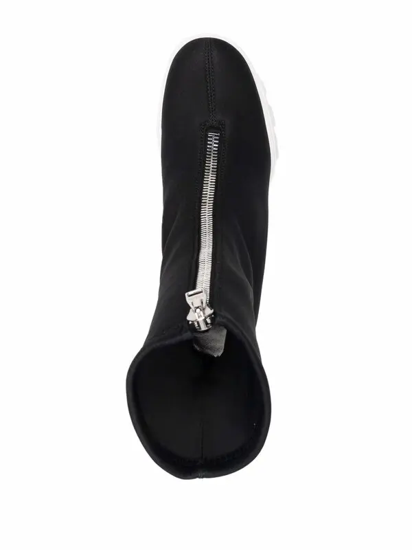 Alexander McQueen Scuba 85 Boots - Black