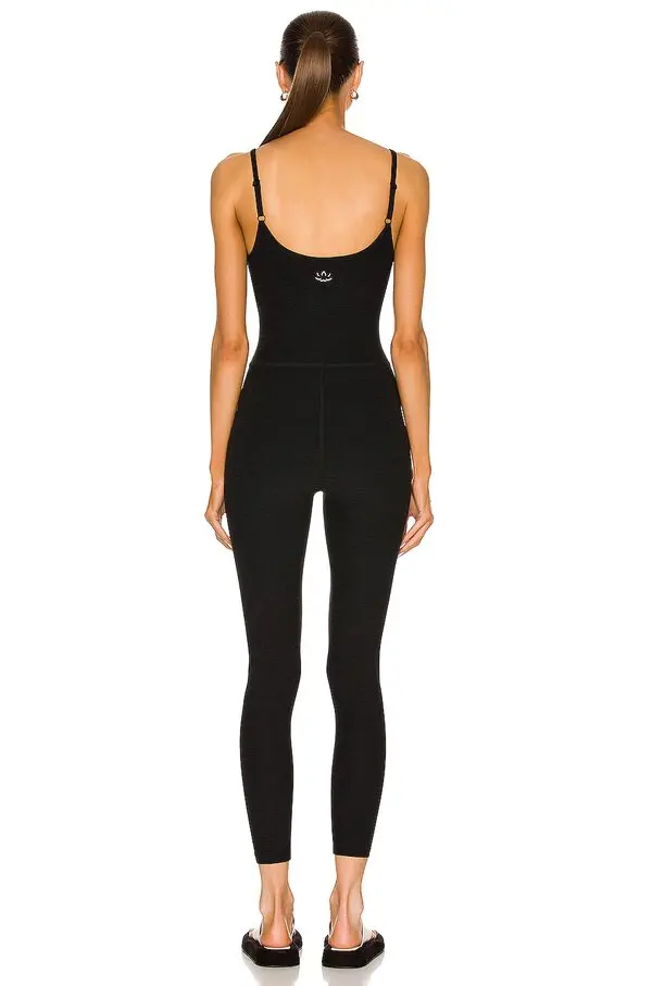 Beyond Yoga Spacedye Uplevel Midi Jumpsuit - Darkest Night