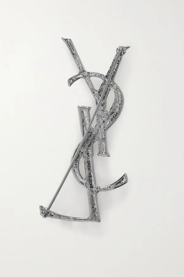 Saint Laurent Brooch - Silver