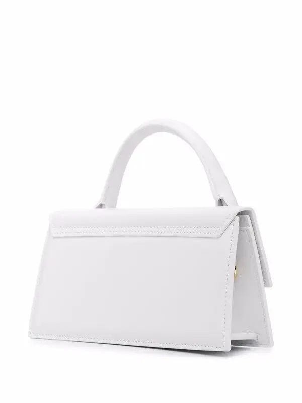 Jacquemus Le Chiquito Long Leather Tote - White