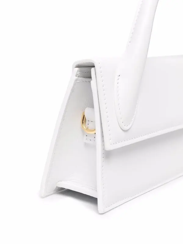 Jacquemus Le Chiquito Long Leather Tote - White