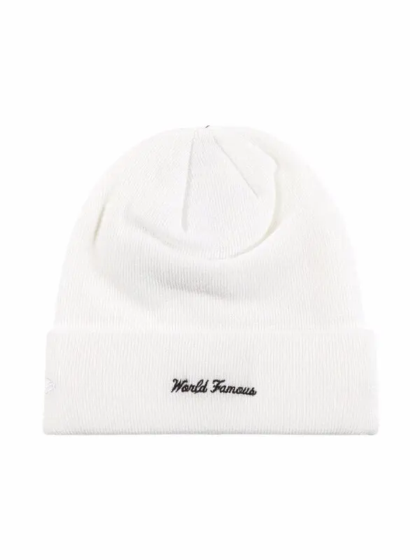 Supreme X New Era Box Logo Beanie - White