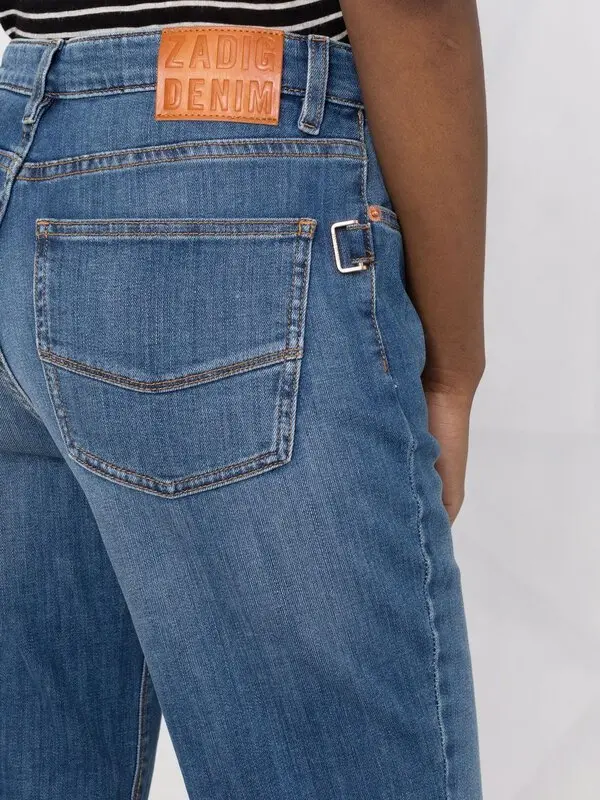 Zadig&Voltaire Cropped Slim-fit Jeans