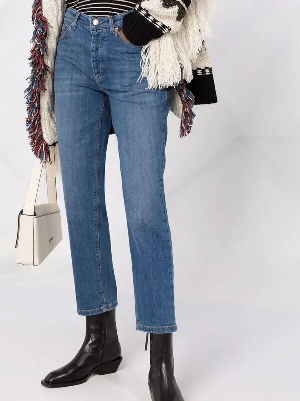 Zadig&Voltaire Cropped Slim-fit Jeans