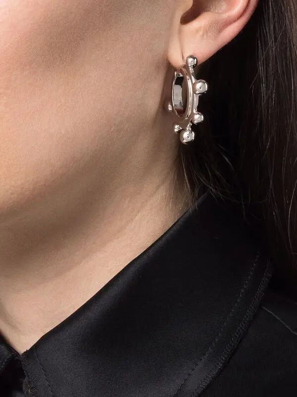 MISSOMA Medium Sphere Hoop Earrings