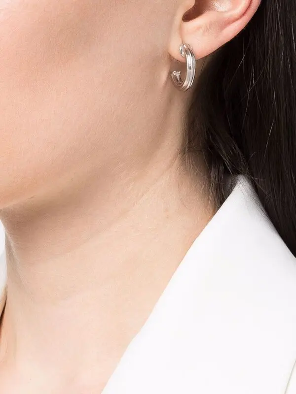 MISSOMA Medium Ridge Hoop Earrings