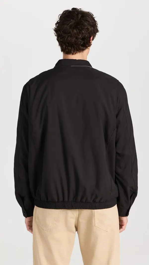 Polo Ralph Lauren Bi-swing Windbreaker Jacket - Rl Black