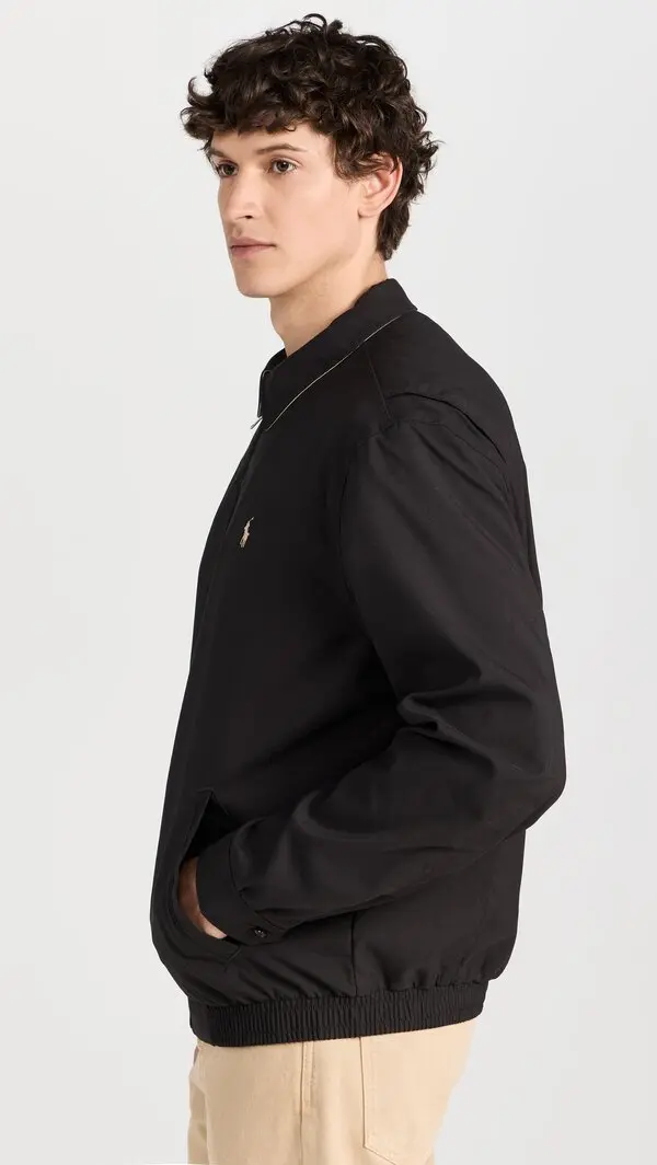 Polo Ralph Lauren Bi-swing Windbreaker Jacket - Rl Black