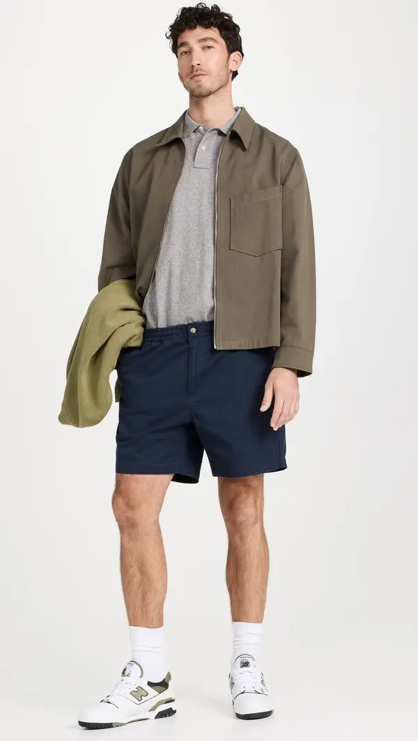 Polo Ralph Lauren Classic Fit Stretch Chino Prepster Shorts 6 - Nautical