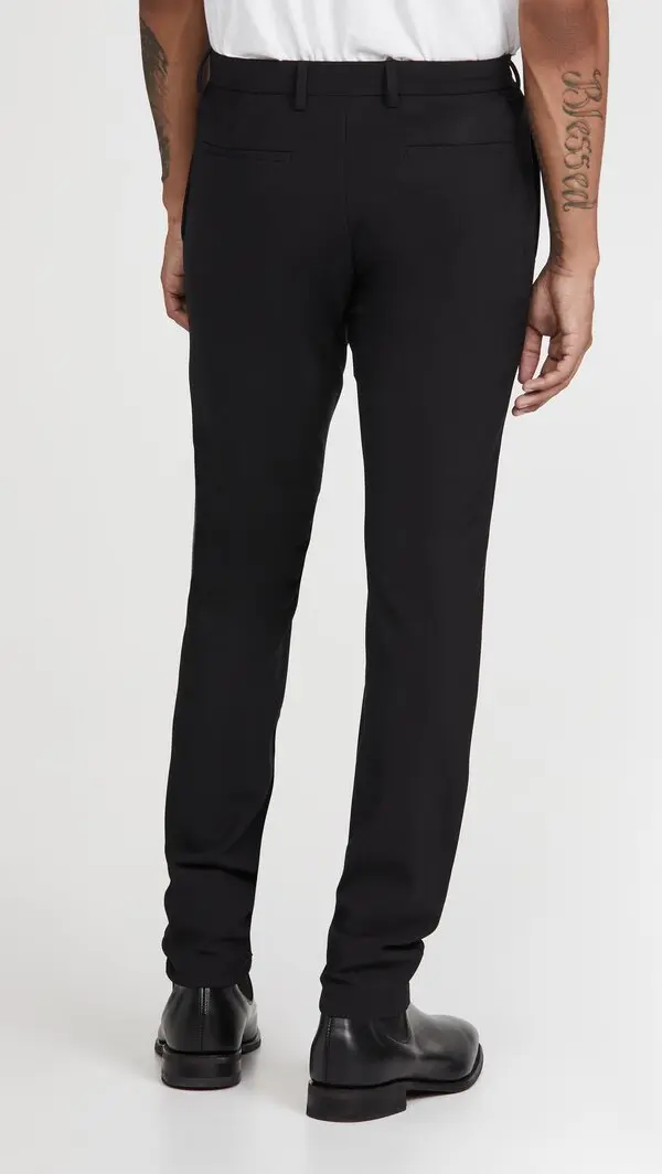 Theory Zaine Precision Ponte Trousers - Black