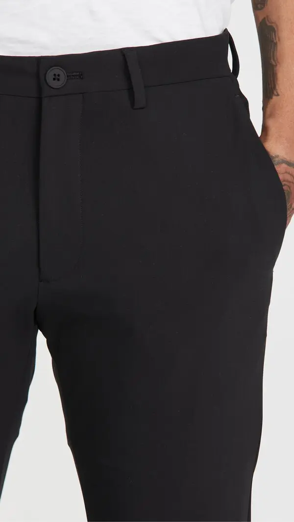 Theory Zaine Precision Ponte Trousers - Black