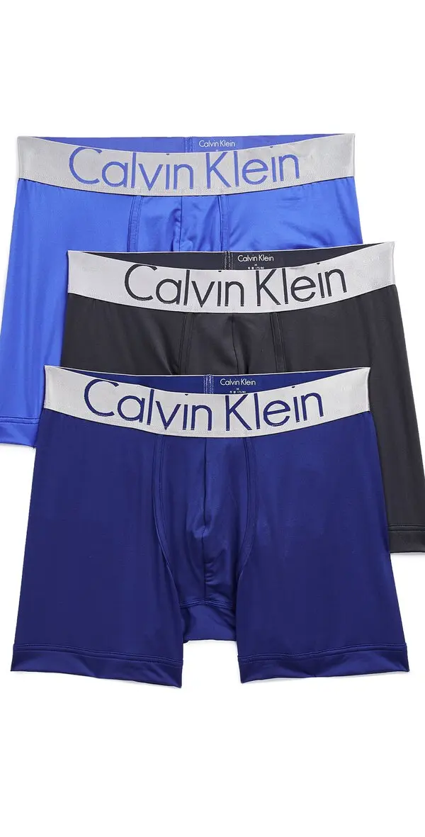 Calvin Klein Steel Micro 3 Pack Boxer Briefs