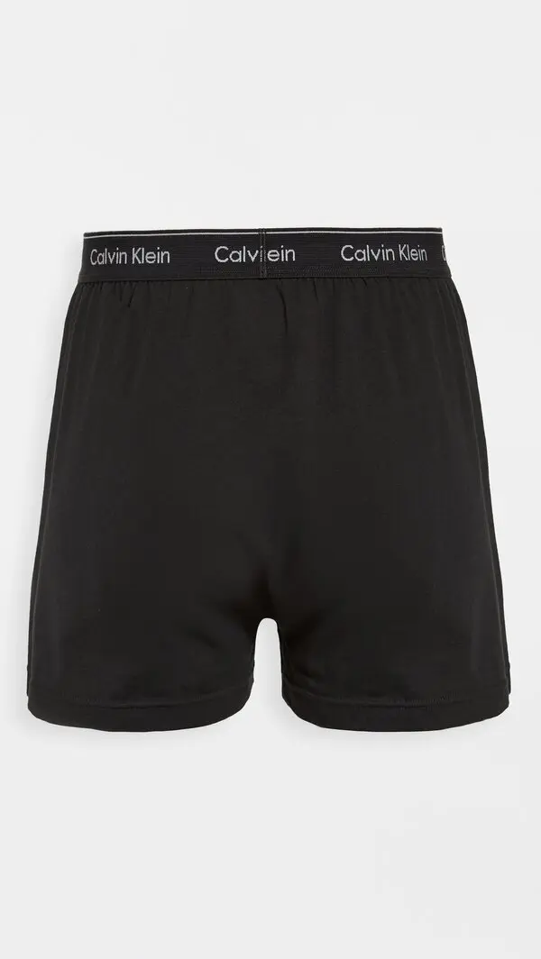 Calvin Klein Cotton Classic Fit Knit Boxers 3 Pack
