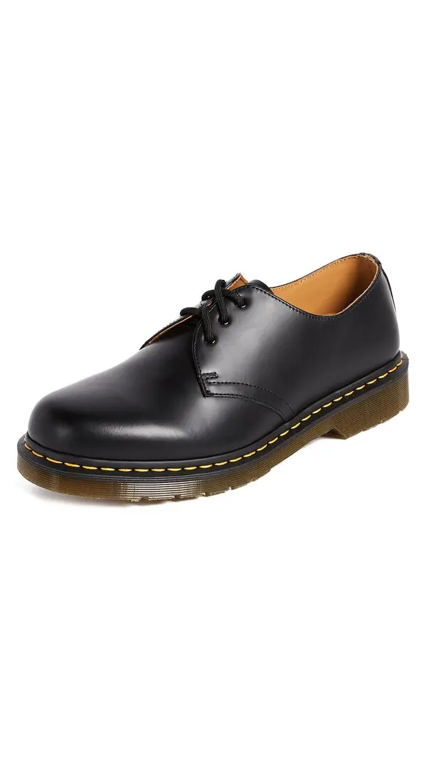 Dr. Martens 1461 3 Eye Gibson Lace Up - Black