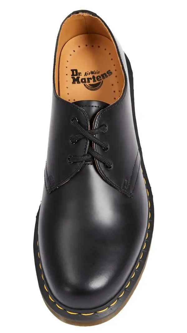 Dr. Martens 1461 3 Eye Gibson Lace Up - Black
