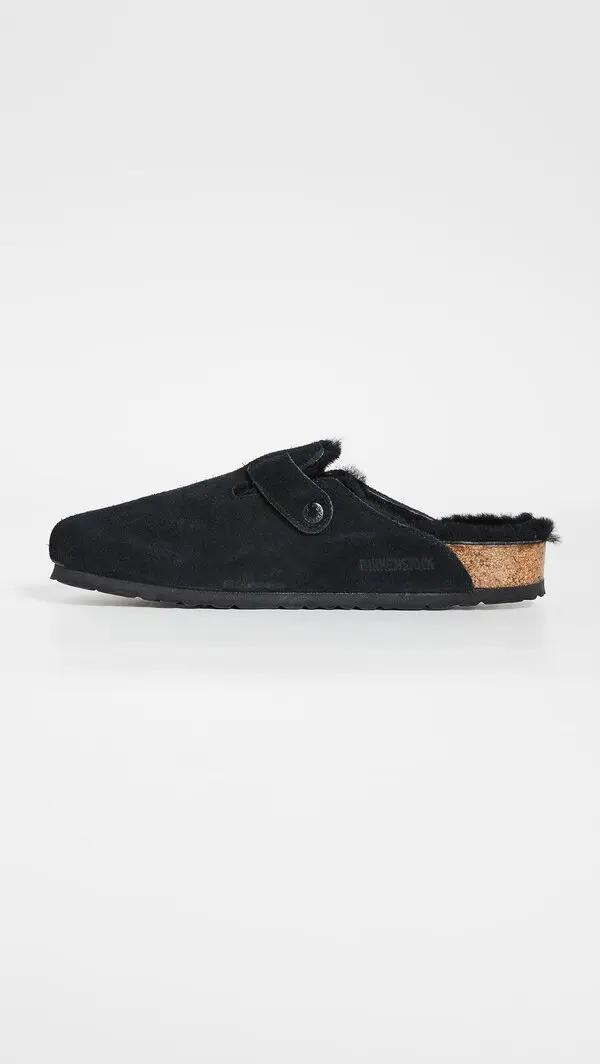 BIRKENSTOCK Boston Shearling Slides