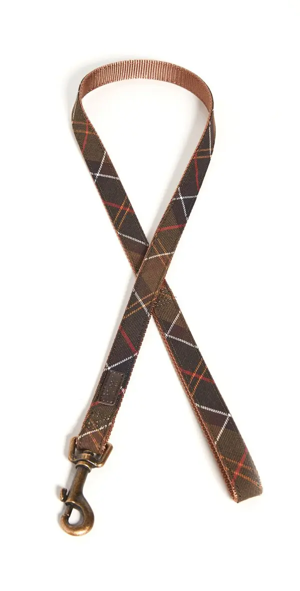 Barbour Tartan Webbing Dog Lead - Classic Tartan