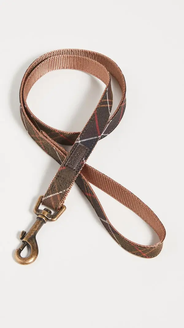 Barbour Tartan Webbing Dog Lead