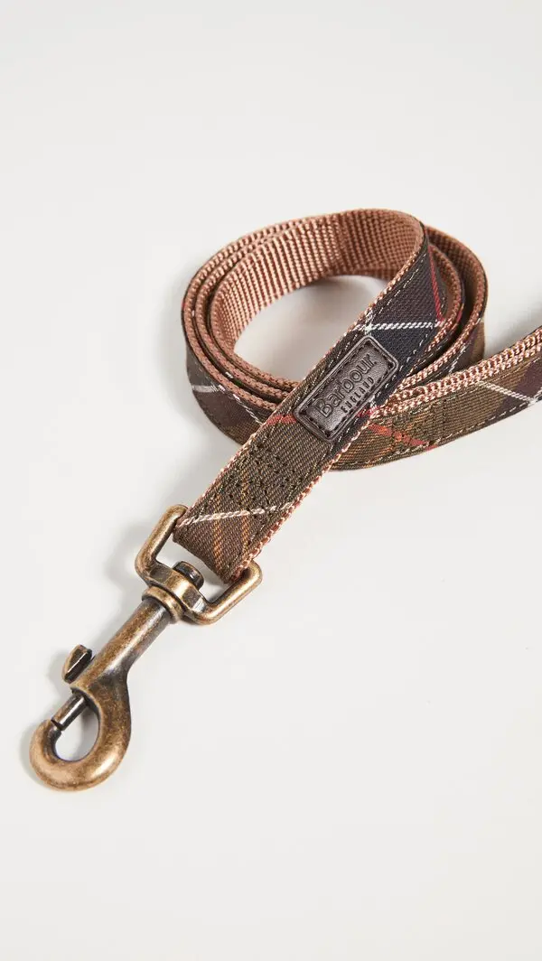 Barbour Tartan Webbing Dog Lead