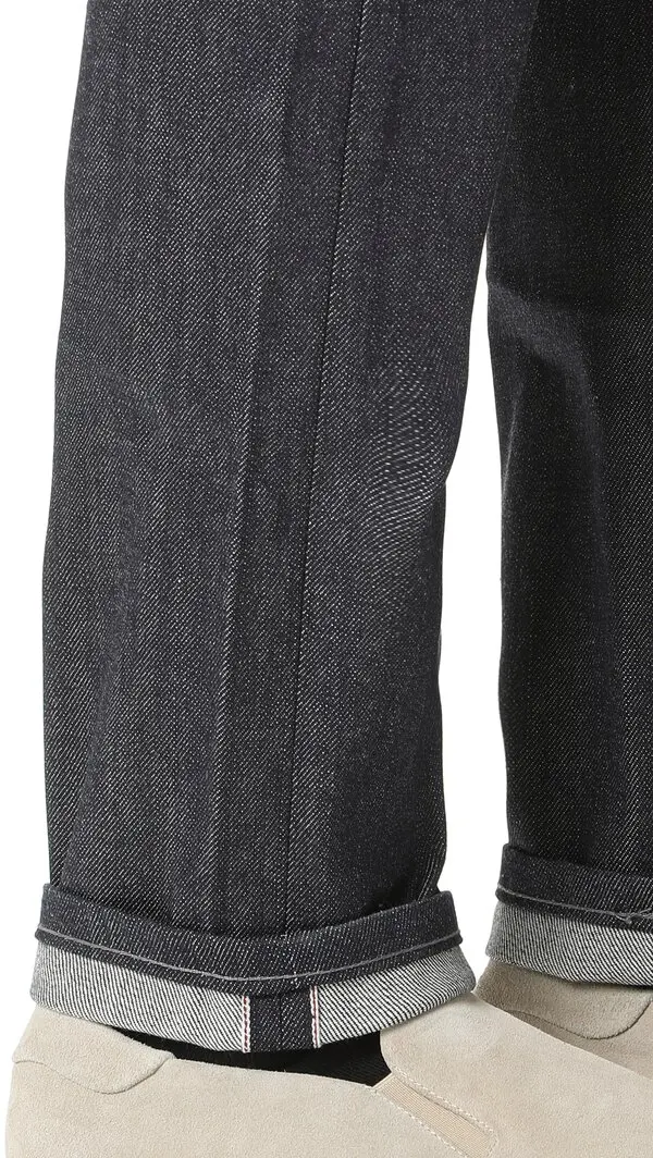 Naked & Famous Denim Weird Guy Selvedge Denim Jeans - Indigo