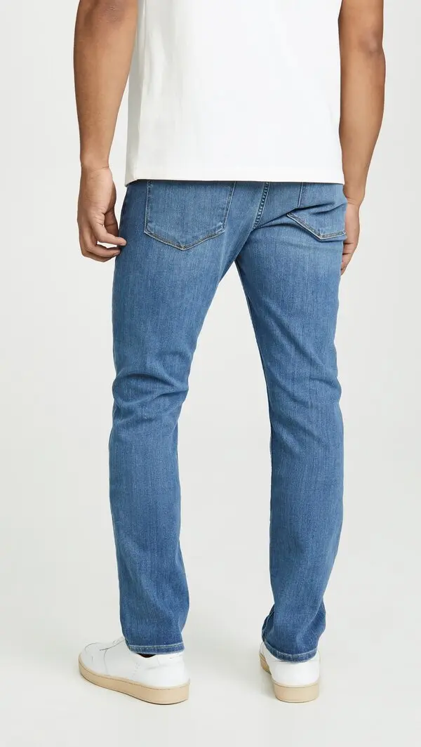 Paige Federal Transcend Slim Straight Jeans - Cartwright