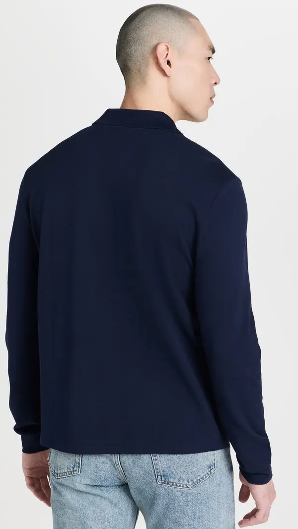 Lacoste Original Long Sleeve Cotton Pique Polo