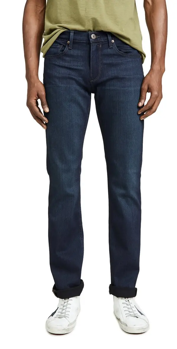 Paige Federal Transcend Slim Straight Jeans - Russ