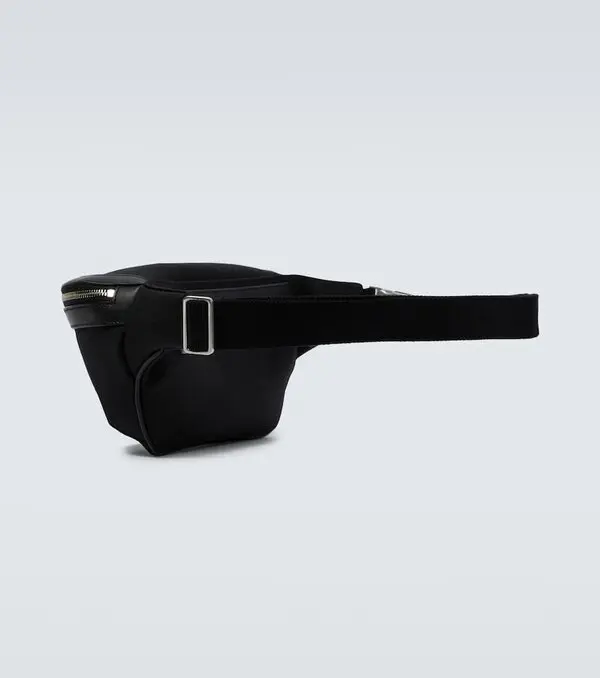 Saint Laurent Leather Trimmed Belt Bag