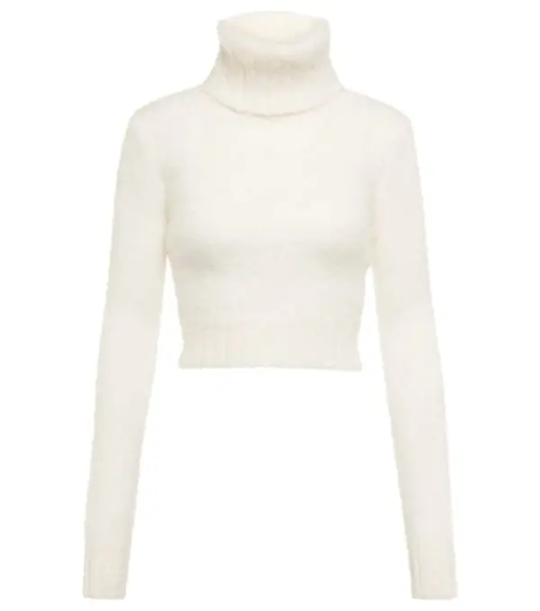 Saint Laurent Mohair-blend Turtleneck Sweater