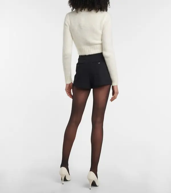 Saint Laurent Mohair-blend Turtleneck Sweater