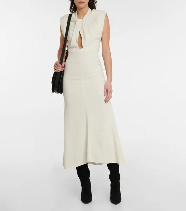 Isabel Marant Rabea Crêpe Midi Dress